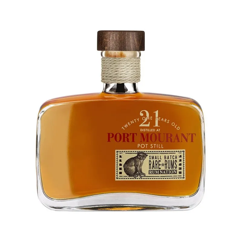 RUM Nation Port Mourant 21 y.o. (1999-2020) Sherry Finish 50CL ...