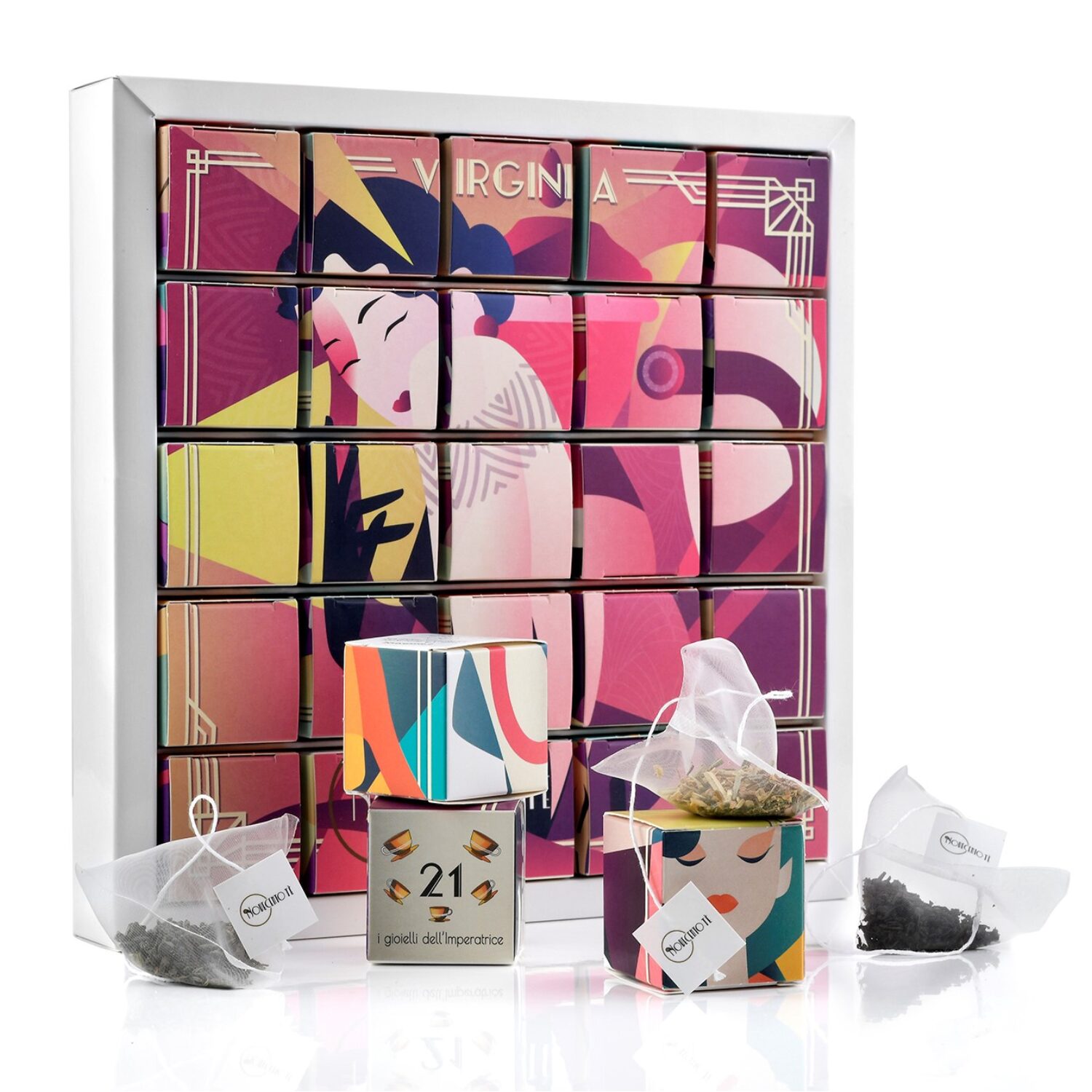 Novecento Tè Virginia | Set Tisane e Infusi Regalo | Assortimento Tè ...